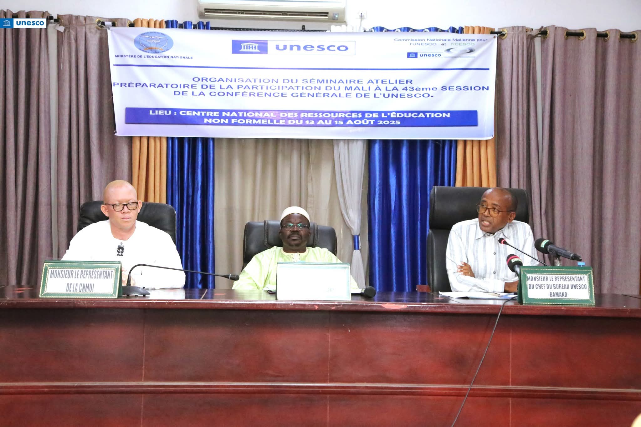 Le Mali se prépare pour la 43ᵉ Conférence générale de l’UNESCO avec un ...